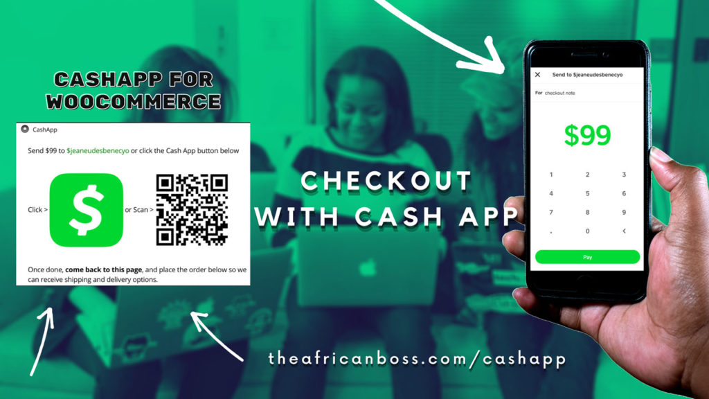 Checkout with Cash App on Woocommerce